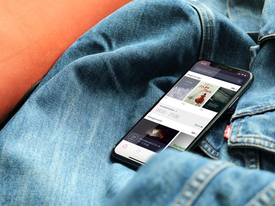 Kender du bibliotekets app? | Lyngby-Taarbæk Bibliotekerne